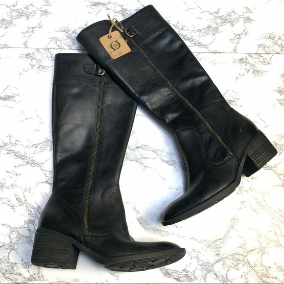 Born | Shoes | Nwt Born Fannar Leather Knee High Boot | Poshmark